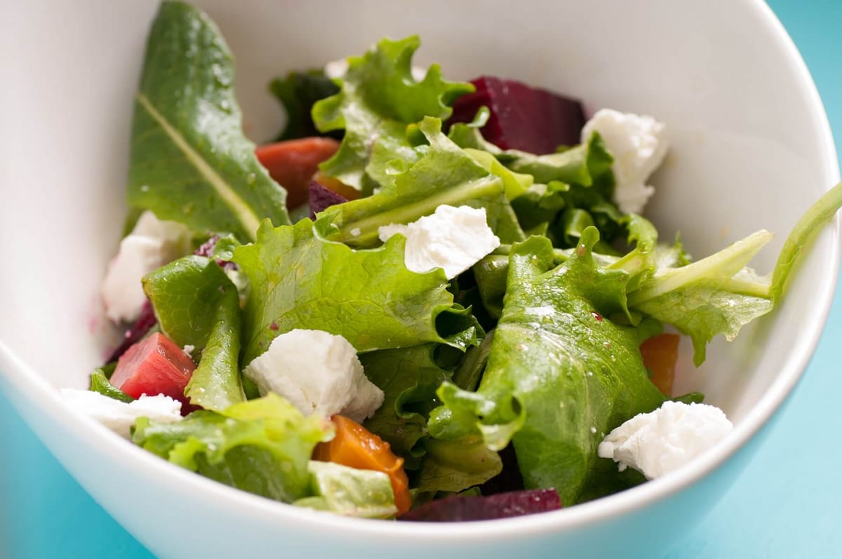 Grilled Lettuce and Goat’s Cheese Salad Recipe | The Wine Gallery