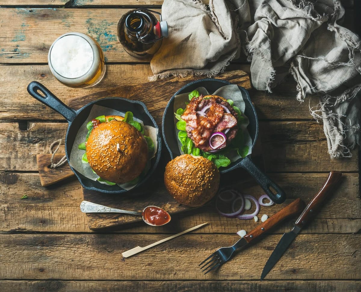 Spicy Beef Burgers Recipe | The Wine Gallery