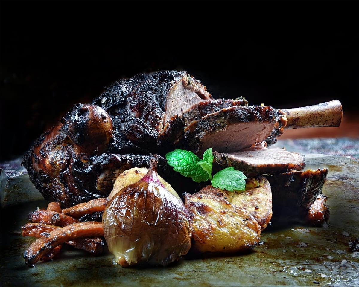 Harissa Roast Lamb
