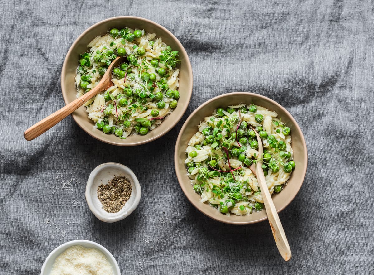 Chorizo and Pea Risotto