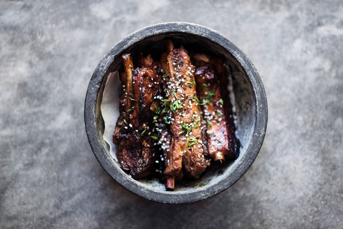Miso-Glazed Ribs