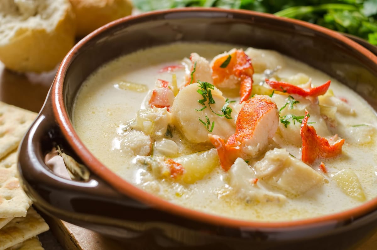 Curried Haddock Chowder