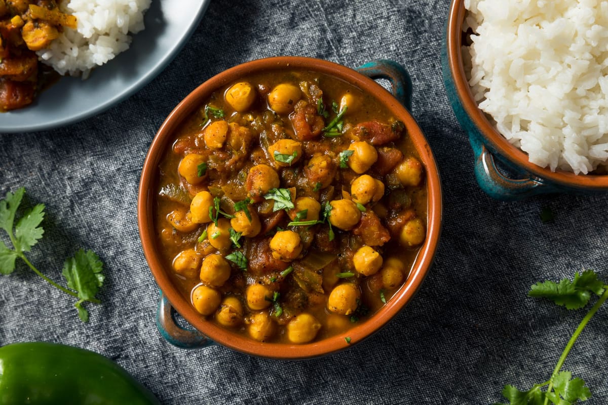 Simple Lamb and Chickpea Curry