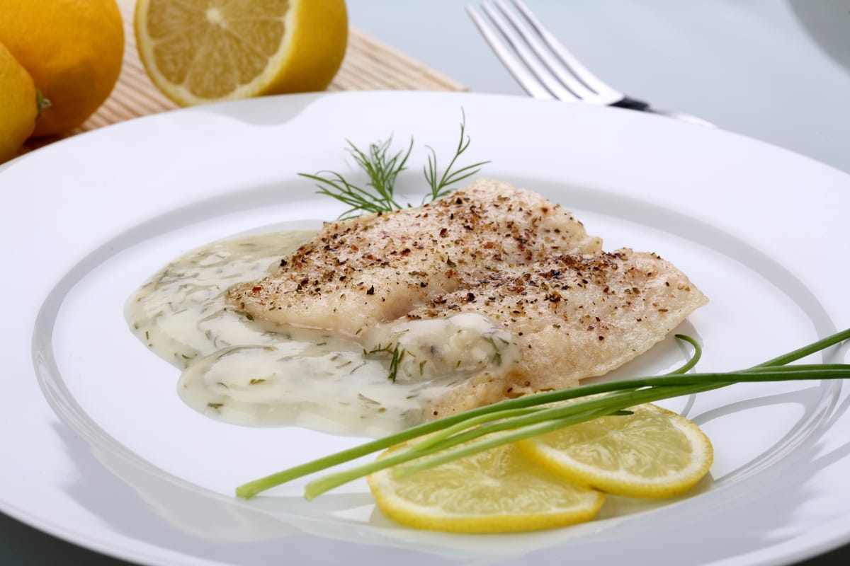 Coley with Herbs and Lemon